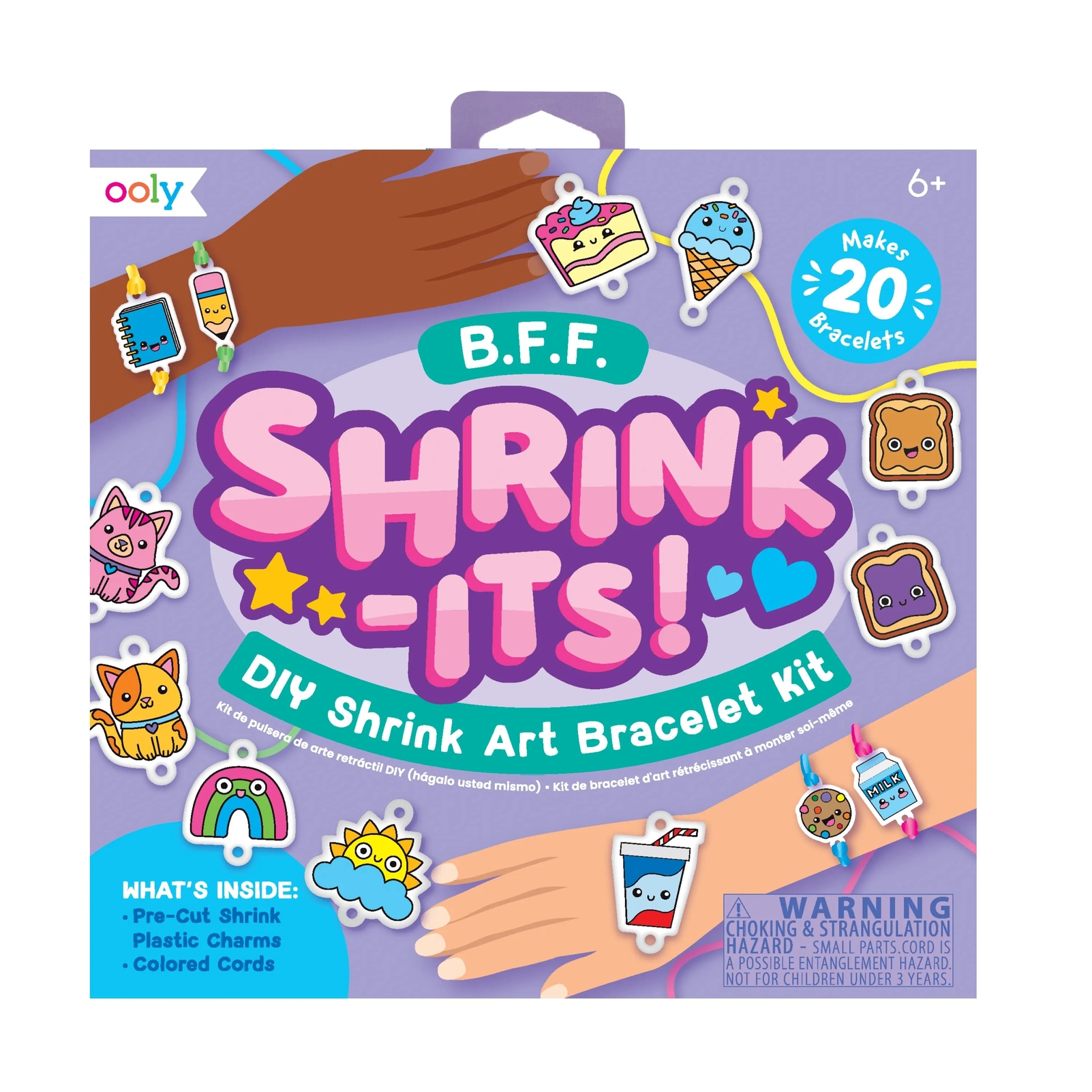 Shrink-Its! D.I.Y. Shrink Bracelet Kit - B.F.F. – Milk & Honey