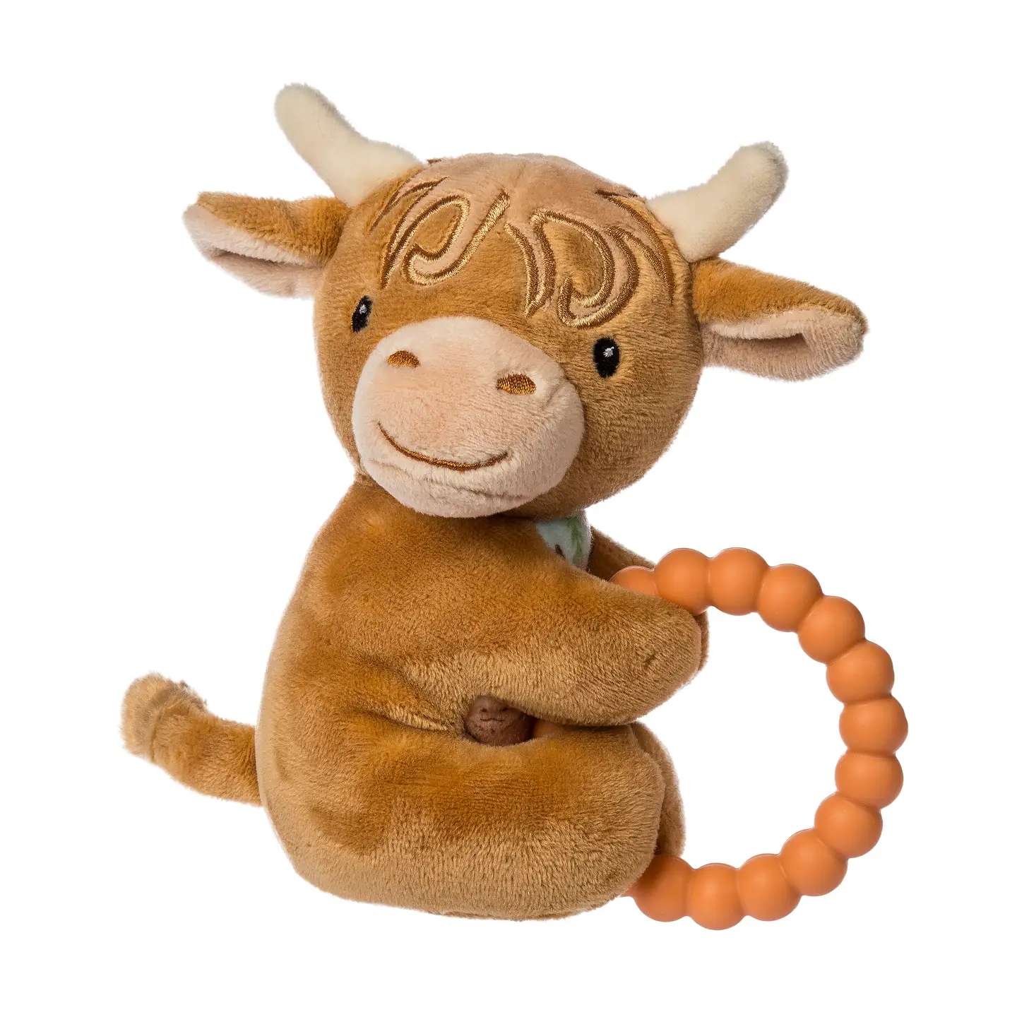 Hetty Highland Cow Teether Rattle – Milk & Honey